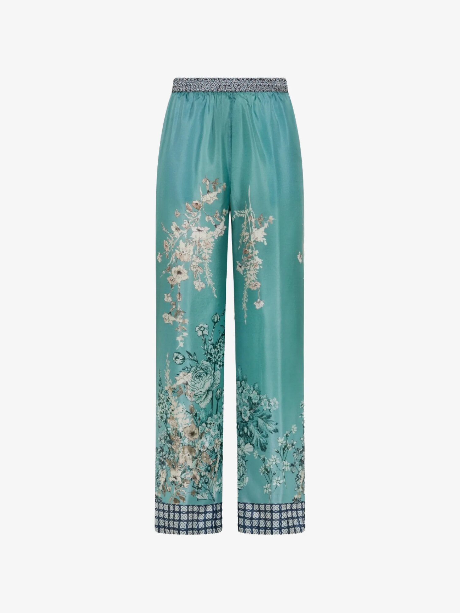 Брюки Floral print trousers
