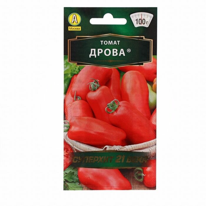 Семена Томат Дрова, 20 семечек , штамбовый. Аэлита .