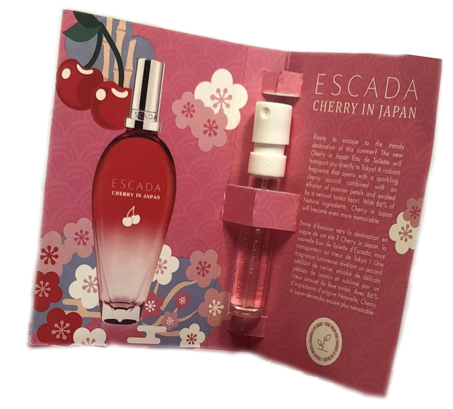 Туалетная вода Escada Cherry In Japan женская 1.2 мл пробник - Эскада Черри Ин Джапан сэмпл аромата