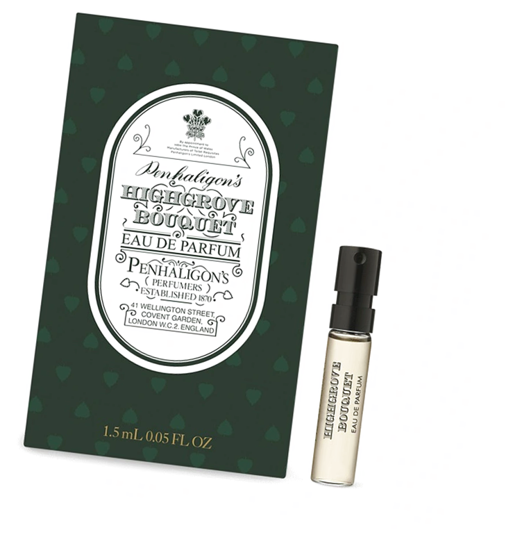 Аромат унисекс Penhaligon'S Highgrove Bouquet 1.5 мл миниатюра - Пенхалигонс Хайгроув Букет с нотой липы