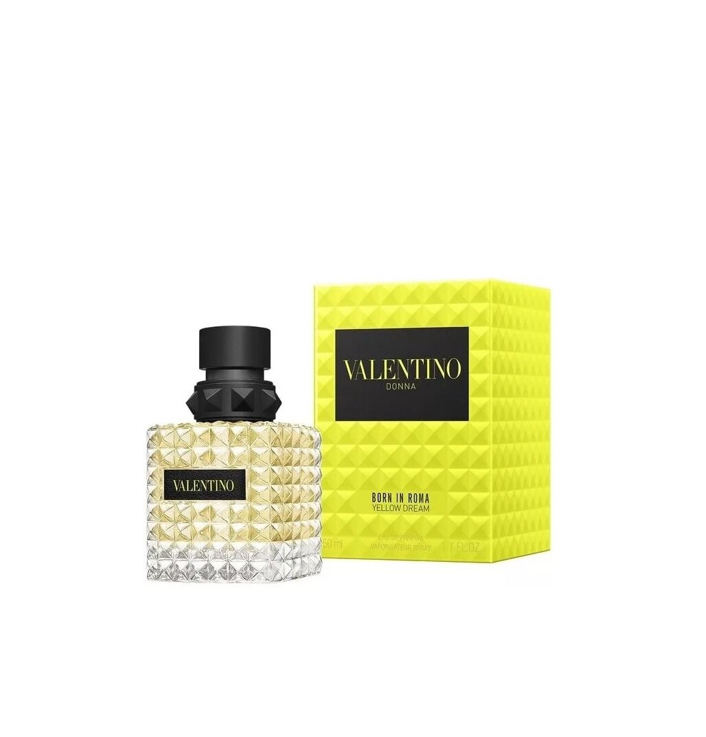 Valentino Donna Born In Roma Yellow Dream 50 мл парфюмерная вода женская, цветочные, мускусные
