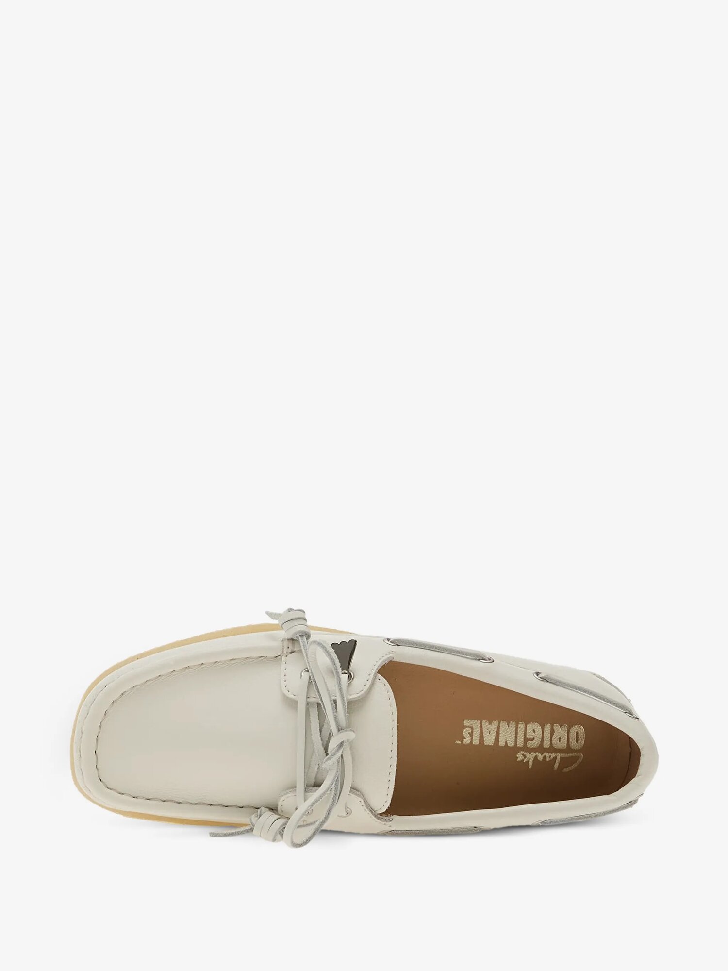 Топсайдеры Clarks ORIGINALs, размер 7.5, white — фото 1