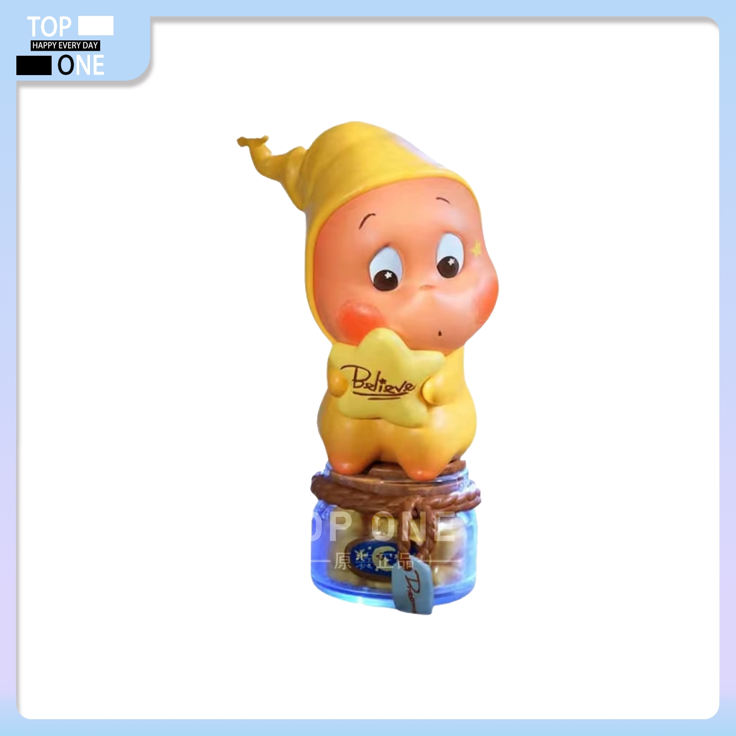 POP MART Twinkle Star Person Фигурка бутылка желаний, подтвержденная коробка, новая, серия звездного человека