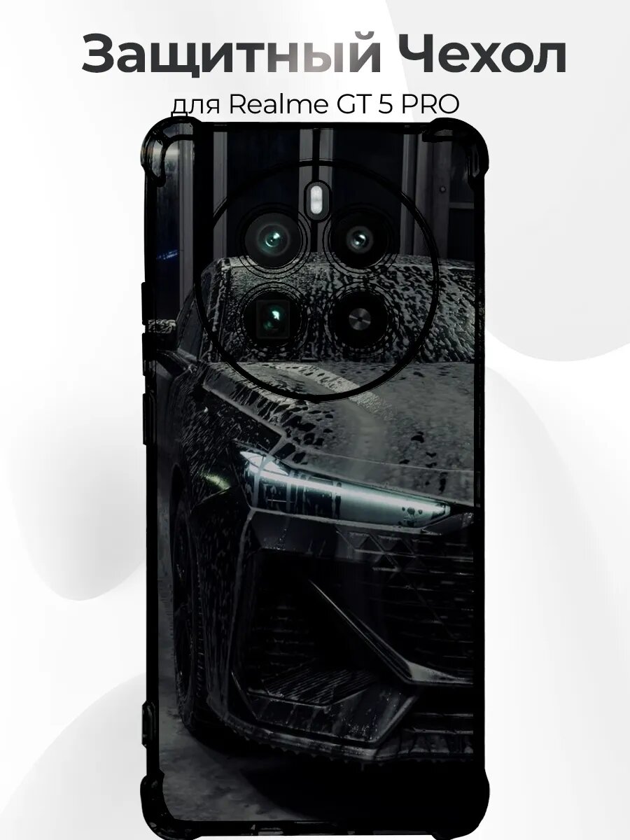 Чехол на Realme Gt 5 Pro Changan UNI-V чёрный Wash