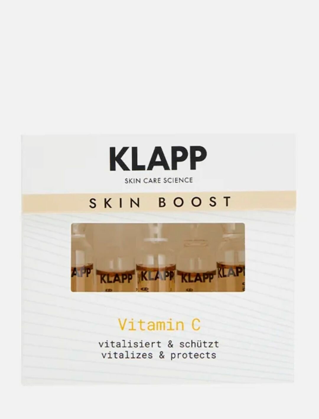 Ампулы для лица KLAPP SKIN CARE SCIENCE skin boost vitamin c