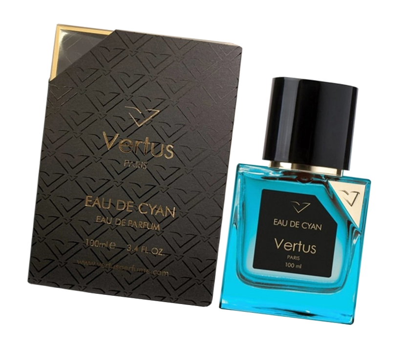 Парфюмерная вода Vertus Eau De Cyan 100 мл - Вертус О Де Сиан духи для мужчин и женщин водные