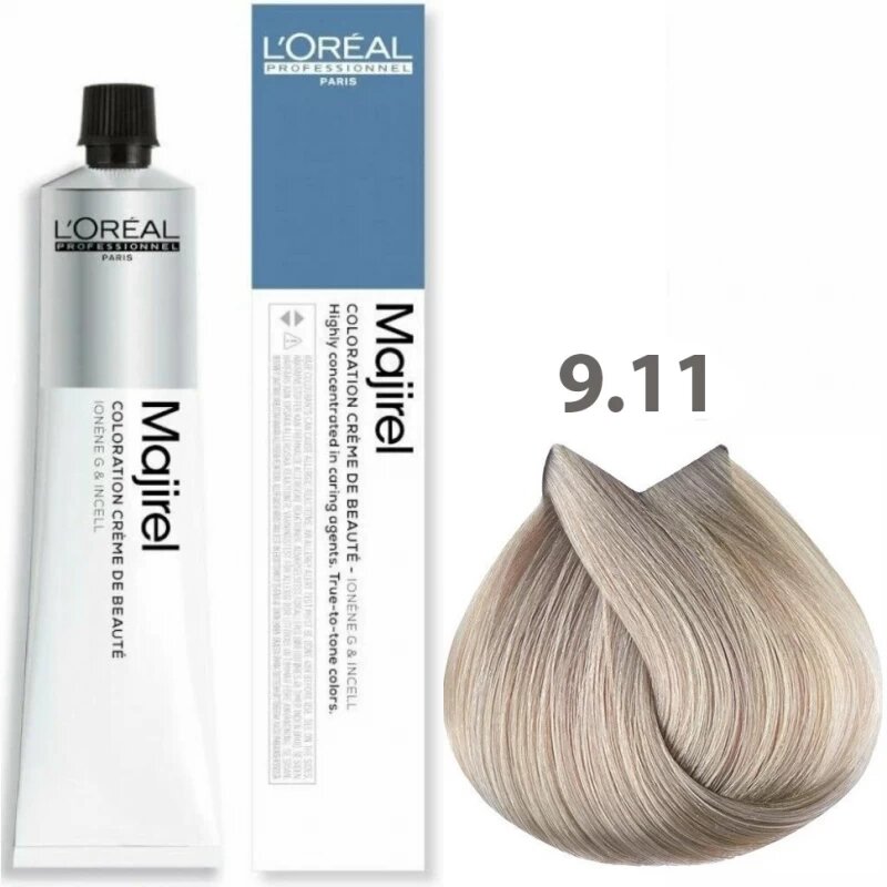 Loreal Majirel 9.11 - Мажирель Краска для волос 60мл