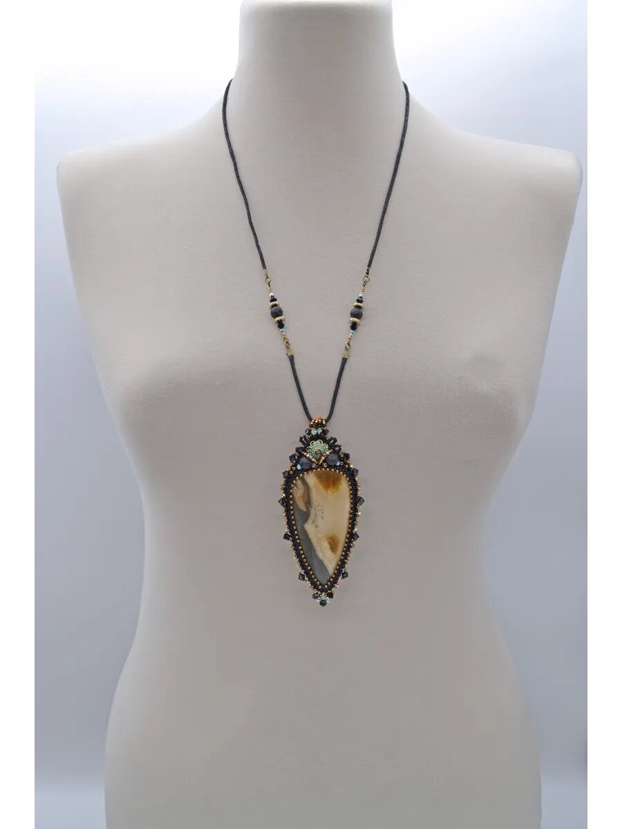 Колье, кристаллы Swarovski