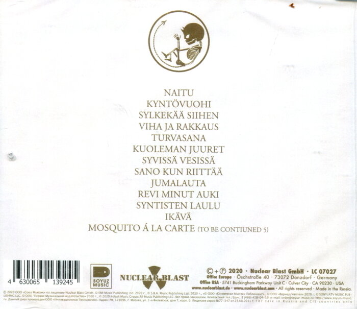 Компакт-диск Turmion Katilot — Global Warning (RU)(CD)