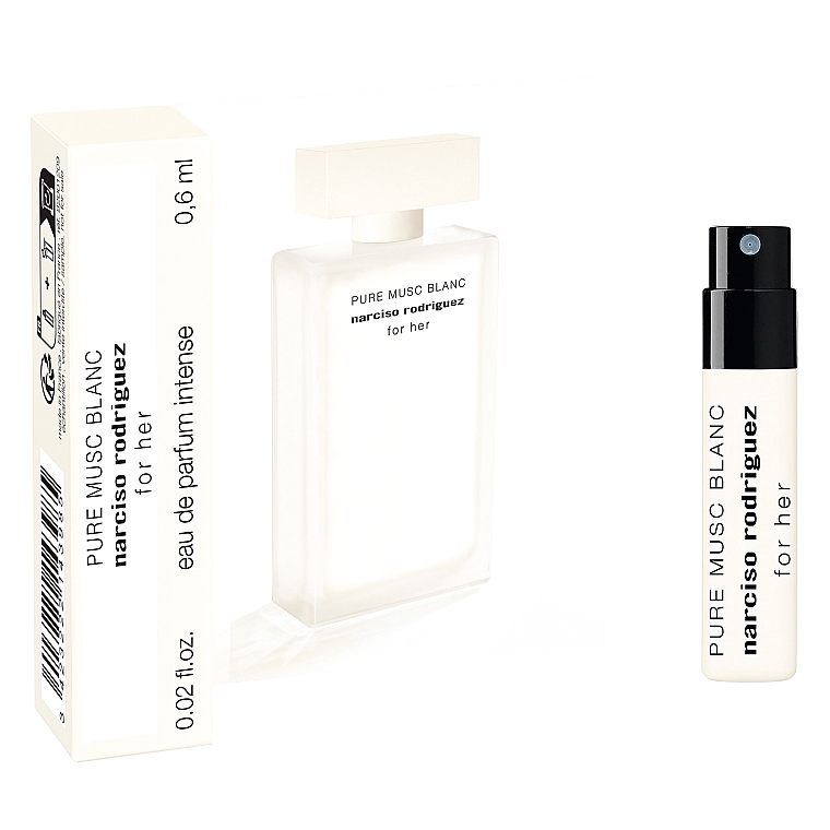 Narciso Rodriguez Pure Musc Blanc For Her женская парфюм-вода 0.6 мл / пробник