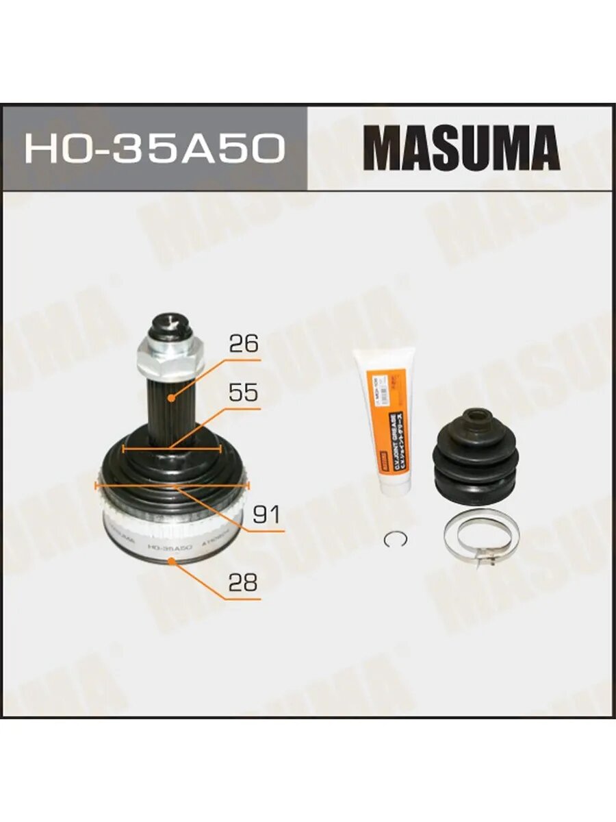 ШРУС для а/м Honda Civic 95-00, Integra 95-01, Logo 98-01