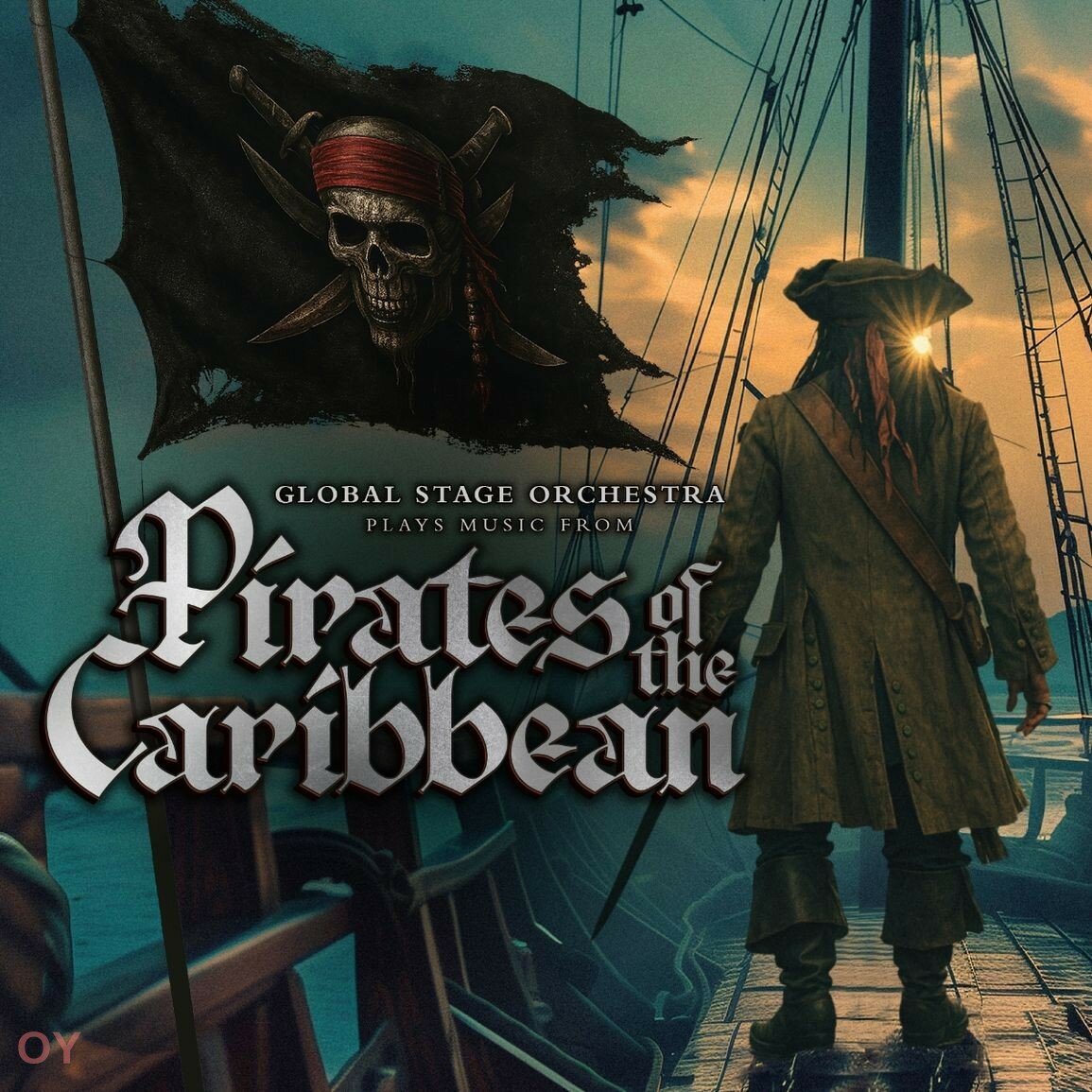 Виниловая пластинка Pirates of the Caribbean: Global Stage Orchestra (Red Transparent, LP)