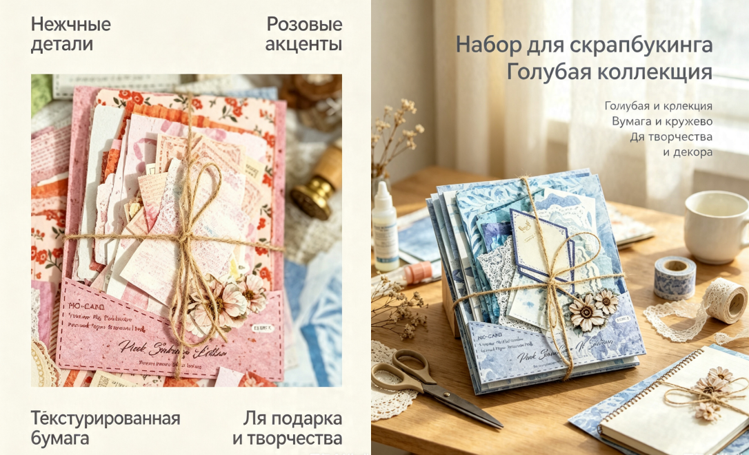 Декоративные наклейки в стиле ретро-коллажа Дневник ручной работы Набор материалов для украшения своими руками