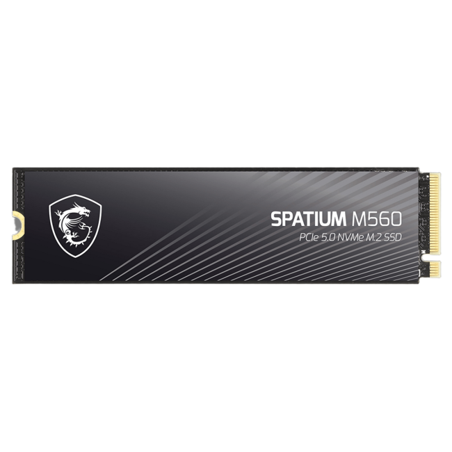 SSD 2 Tb M.2 2280 M MSI SPATIUM M560 PCIe 5.0 NVMe M.2 2TB — фото 1