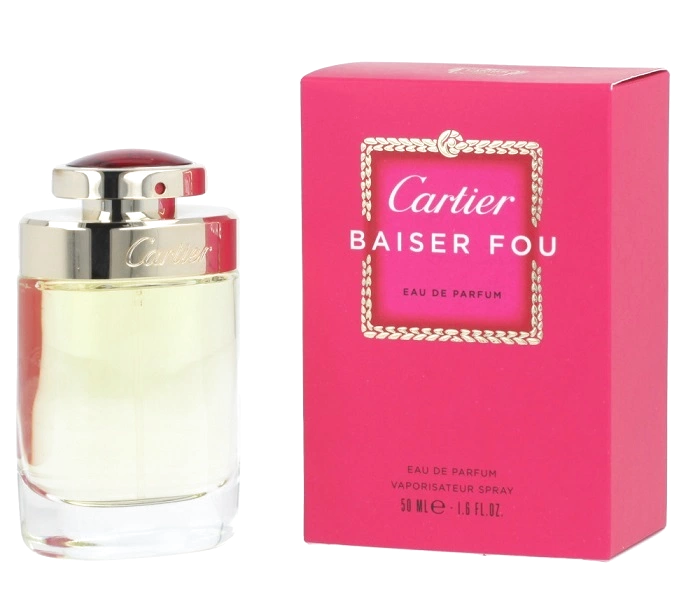 Женская парфюмерная вода Cartier Baiser Fou 50 мл / Картье Байсер Фо