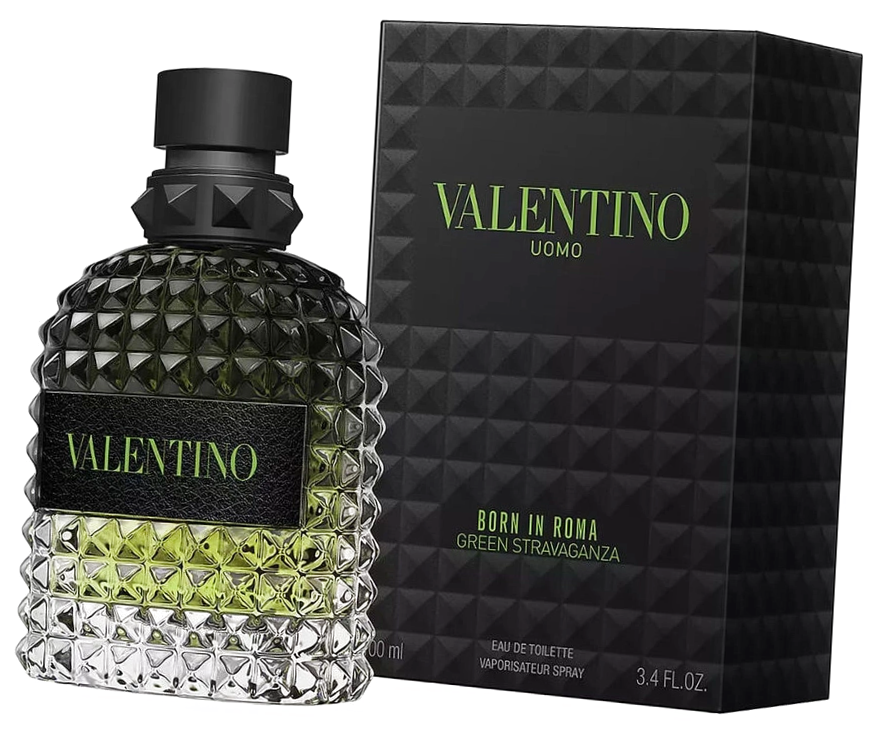 Valentino Uomo Born In Roma Green Stravaganza туалетная вода 100 мл - Валентино Уомо Борн Ин Рома Грин Страваганза