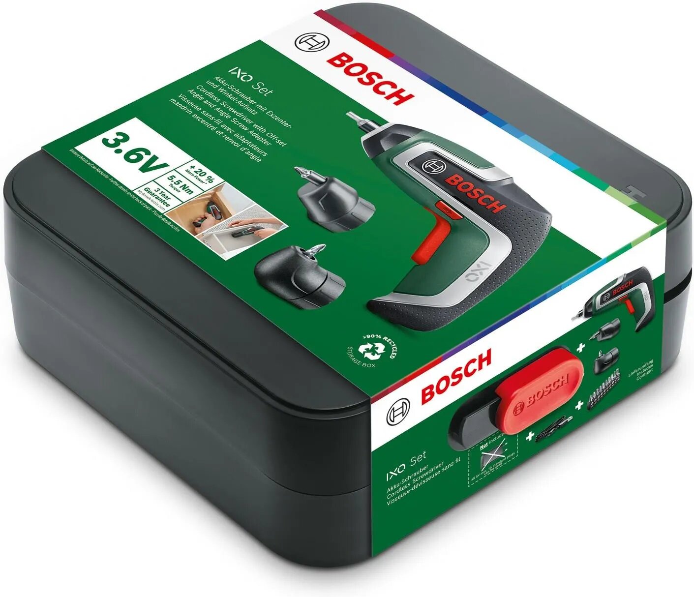 Шуруповёрт Bosch IXO 7 06039E0021 — фото 1
