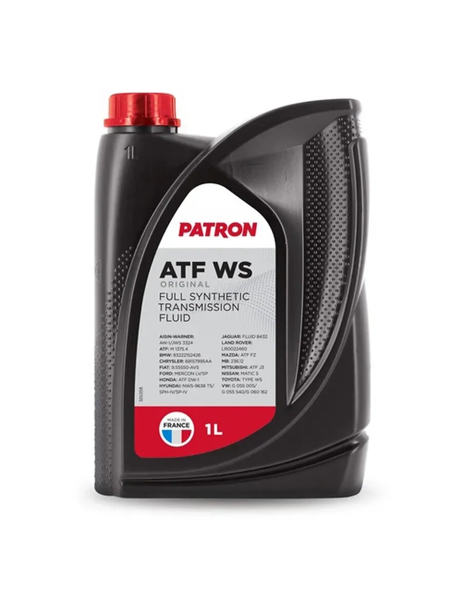 Трансмиссионная жидкость Patron ATF WS ORIGINAL синтетическа