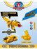 Игрушка трансформер мини Робоволк