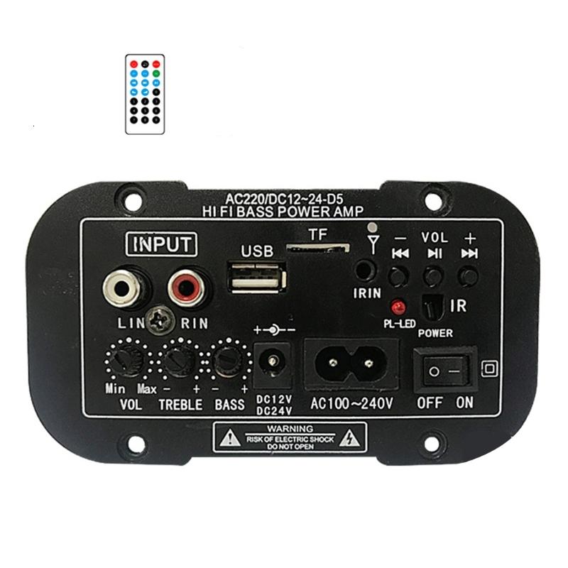 Усилитель HiFi Bass 30-120W с Bluetooth