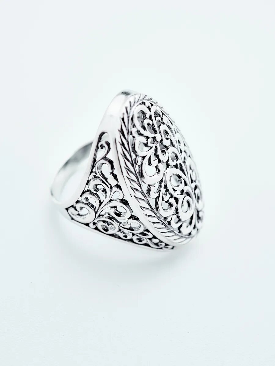 Кольцо БРЮС, серебро, 925 проба