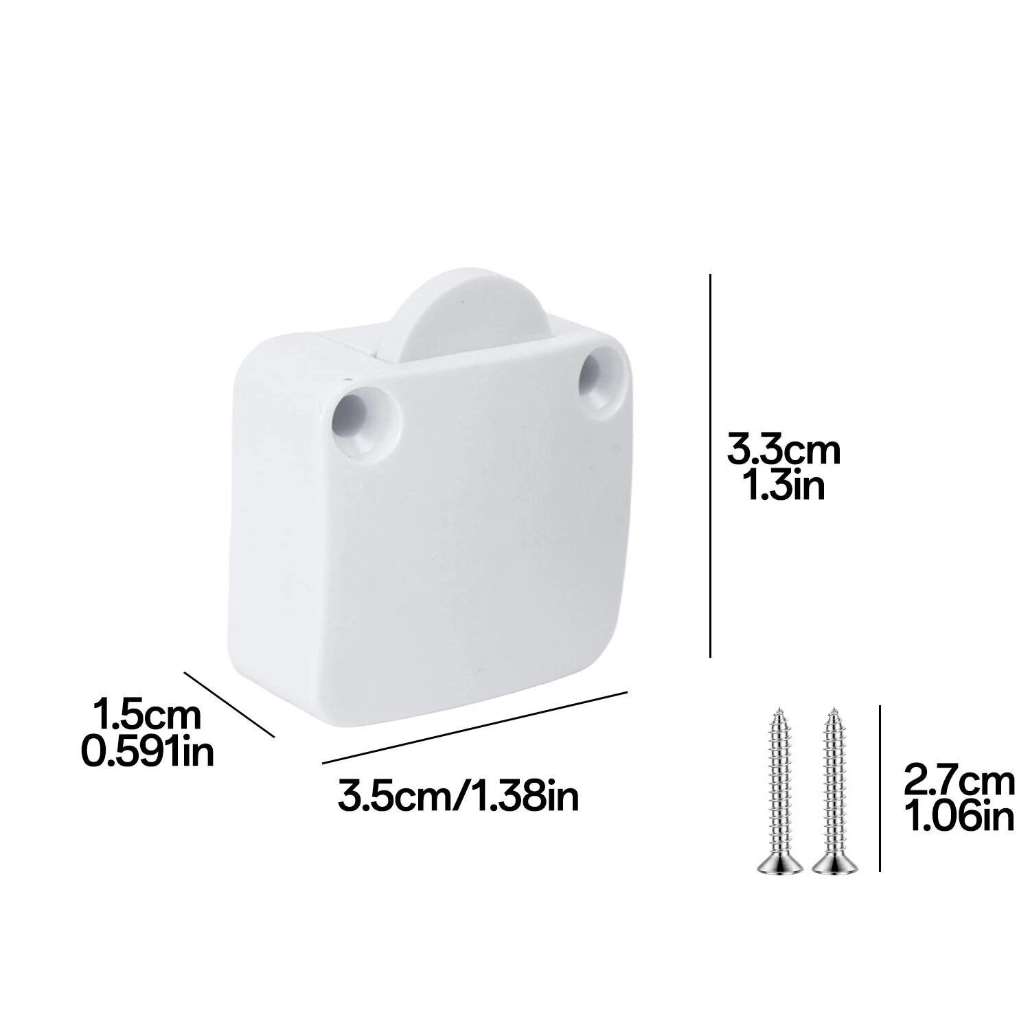 Автоматический сенсорный выключатель света для шкафа white, 1pc