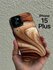 Чехол на Iphone 15 Plus кофе