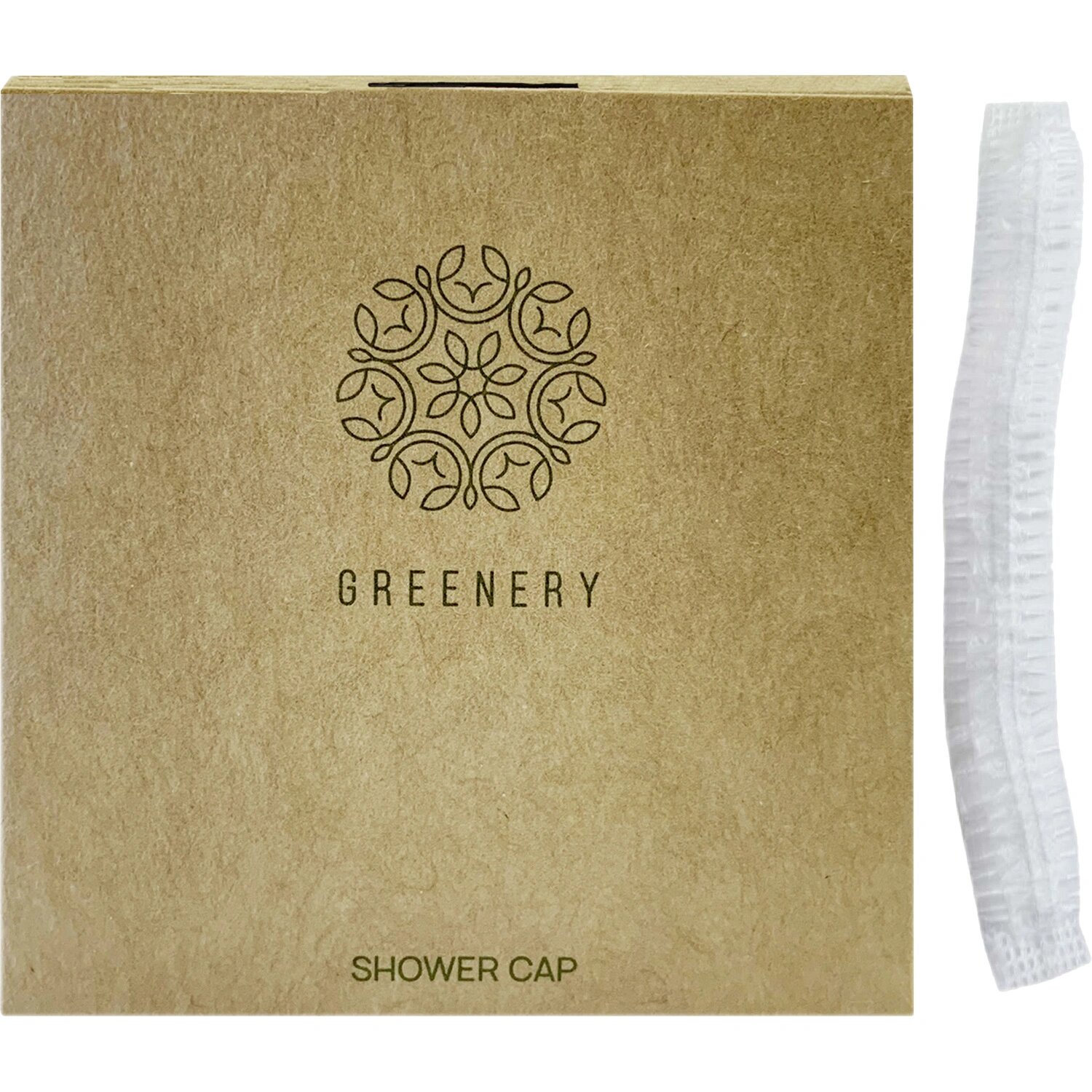 Greenery Шапочка для душа Greenery картон (250 штук в упаковке)