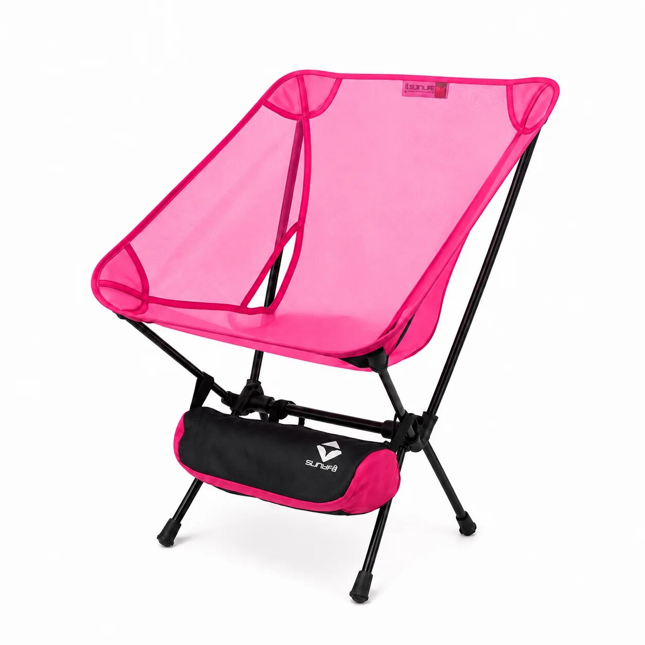 Складное кресло для кемпинга Moon Chair Fluorescent pink