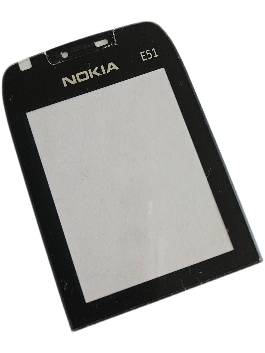 Стекло дисплея для Nokia E51 (цвет - black)