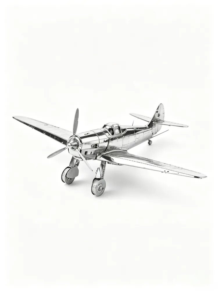 Истребитель BF - 109+Забавные 3D металлические головоломки.
