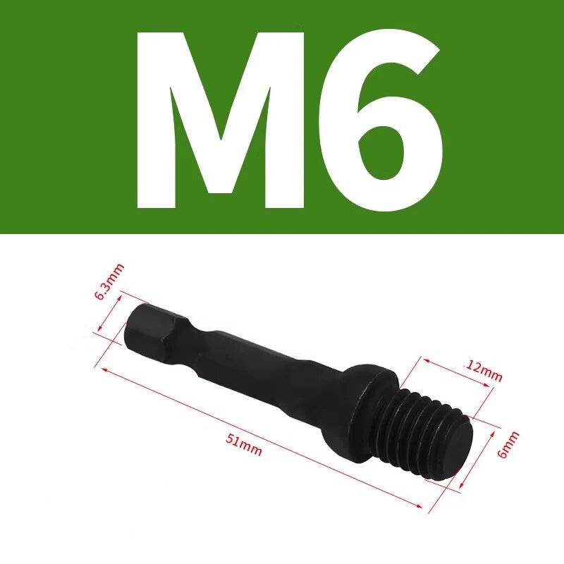 Адаптер самонареза для M2-M10 M6