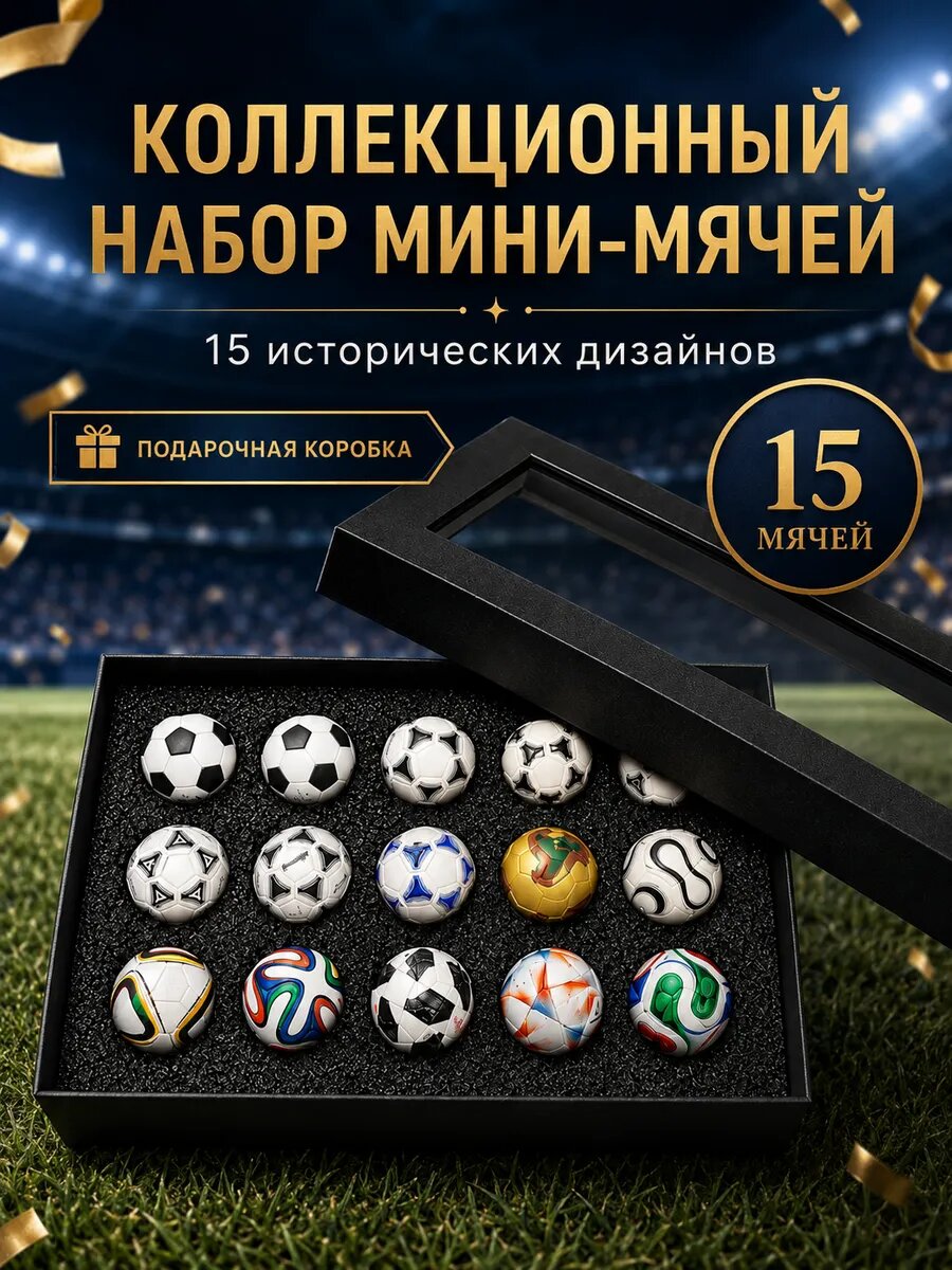 Панини ЧМ 2026 набор из 8 фигурок звезд футбола