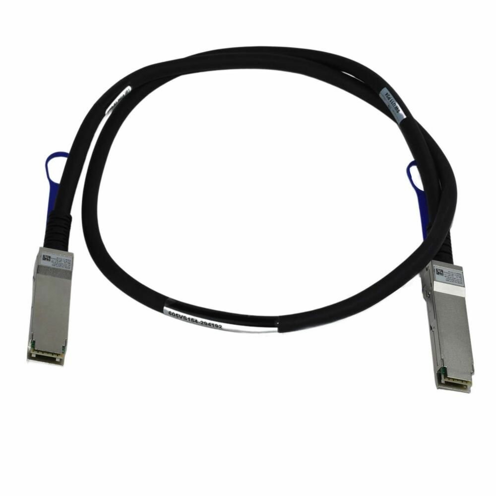 Трансивер-кабель Mellanox MCP1600-E001E30 IB EDR up to 100Gb/s QSFP28 1m Black 30AWG