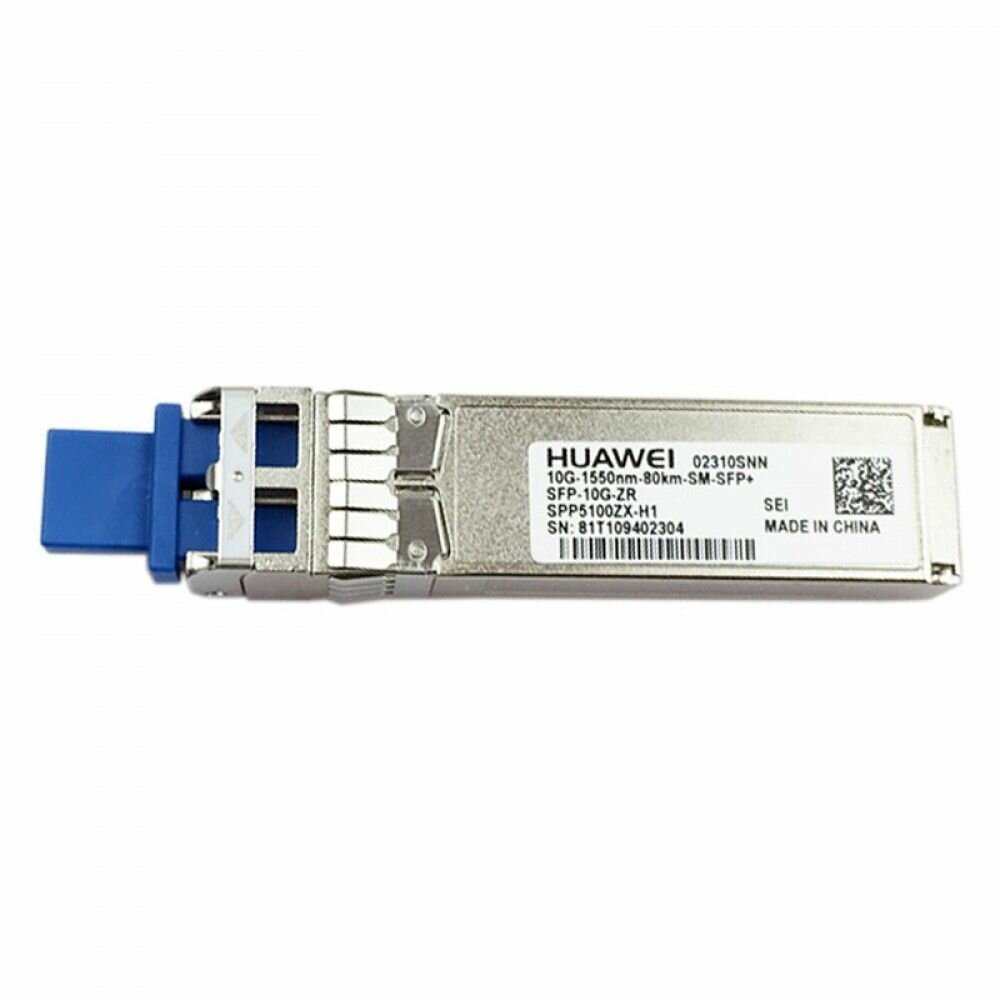 Трансивер Huawe* SFP-10G-ZR 10GBase-ZR SFP+ 10G 1550nm 80km LC (02310SNN)