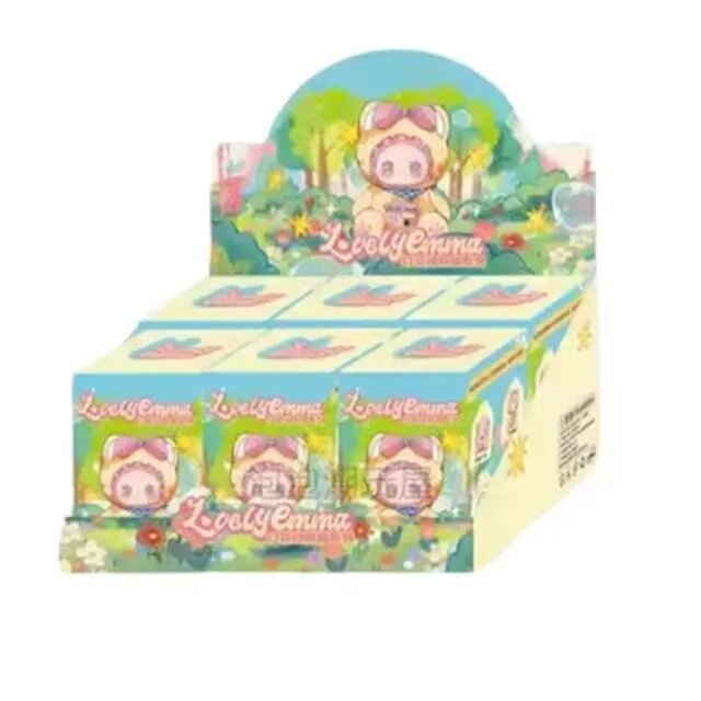6 шт Кукла Lovely Emma Карманный зоопарк блайнд-бокс/Фигурка сюрприз/Lovely Emma Pocket Zoo Series Blind Box