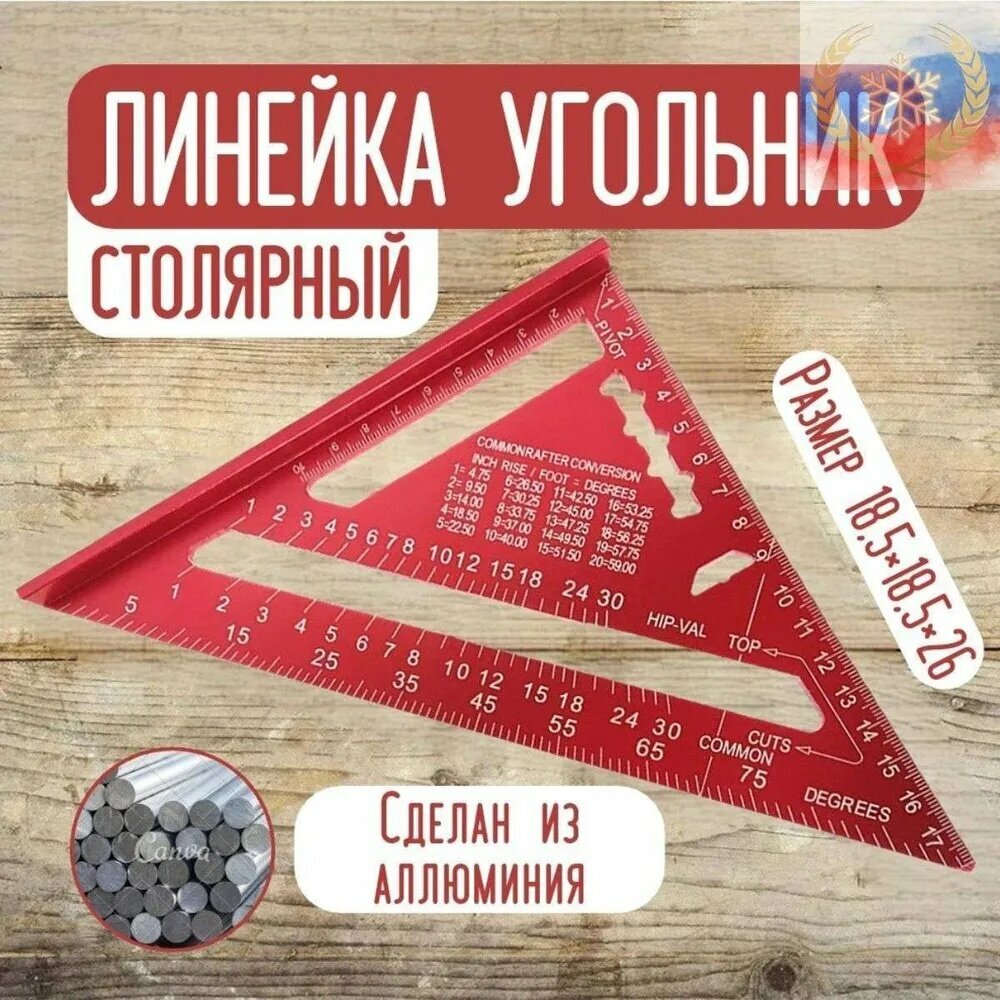 Копировальный шаблон 260мм х 185мм, Алюминий