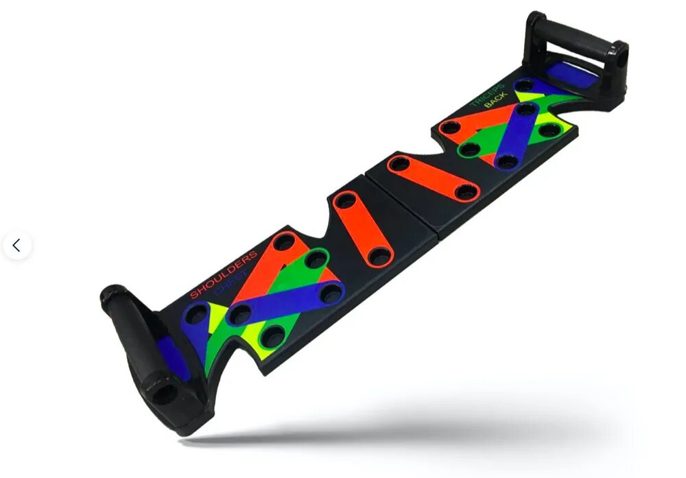 Платформа для отжиманий Arizona Sport, разборная, цвет упоров под разные группы мышц — фото 1