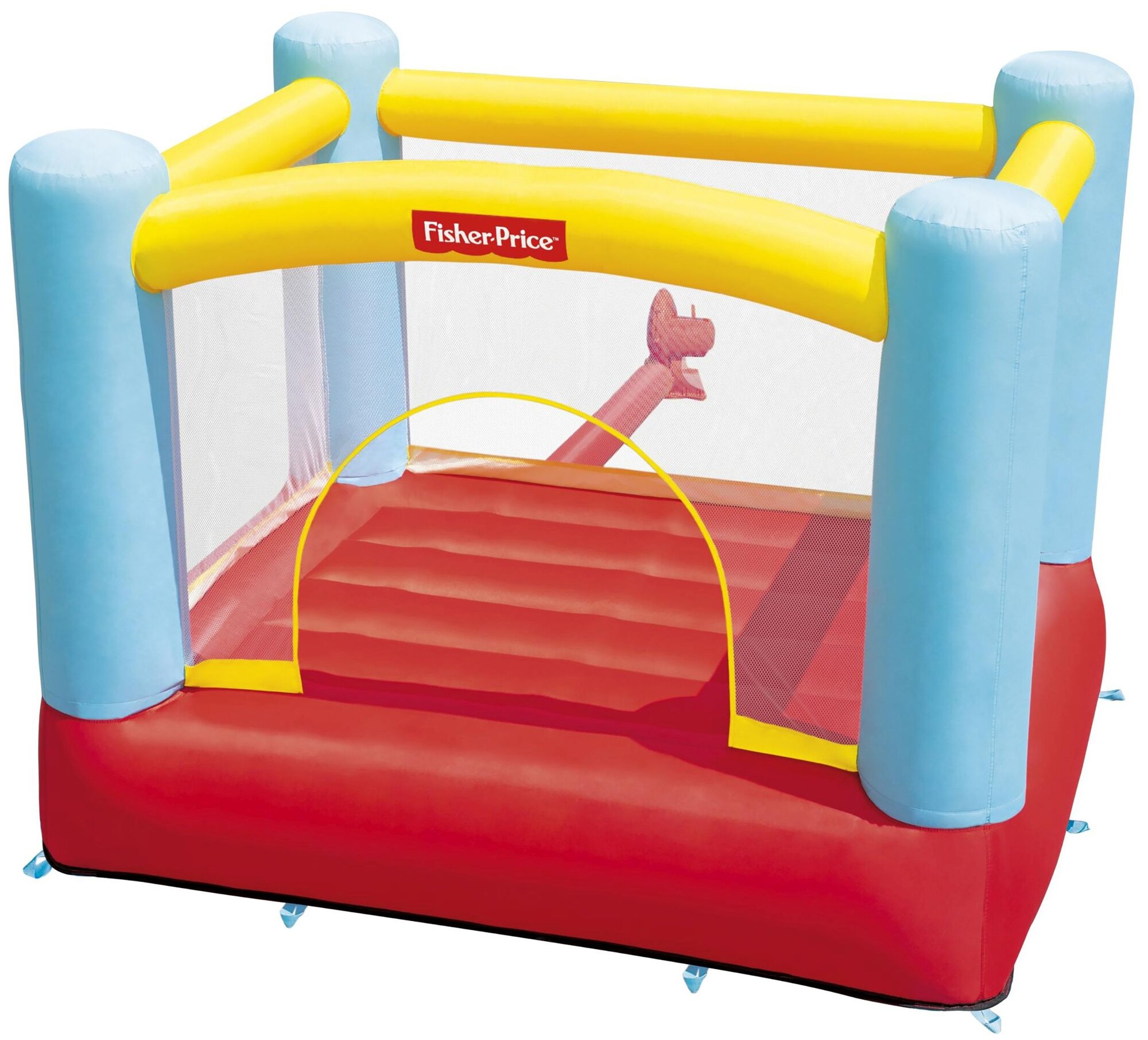 93549 BW, Bestway, Надувной батут Bouncetacular 200x170x152см, электрический насос, уп.1