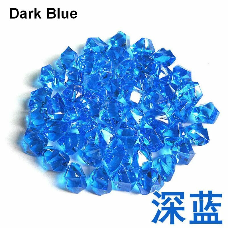 Акриловые камни Dark Blue 200 шт.