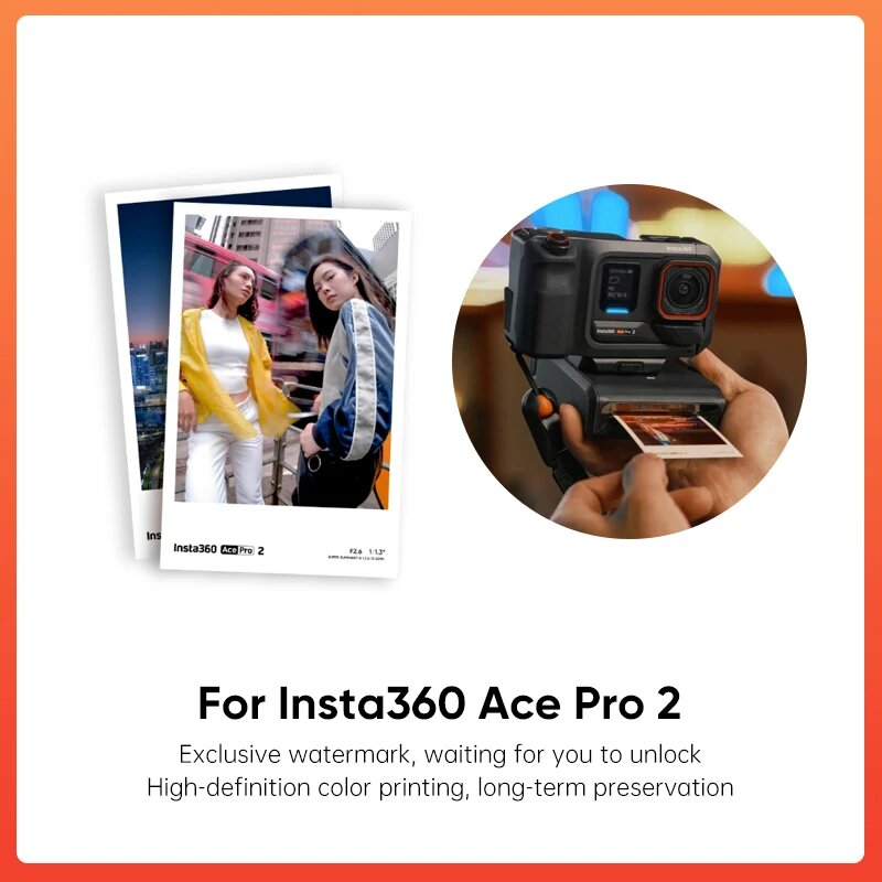 Insta360 Ace Pro 2 карманный принтер, Photo Paper