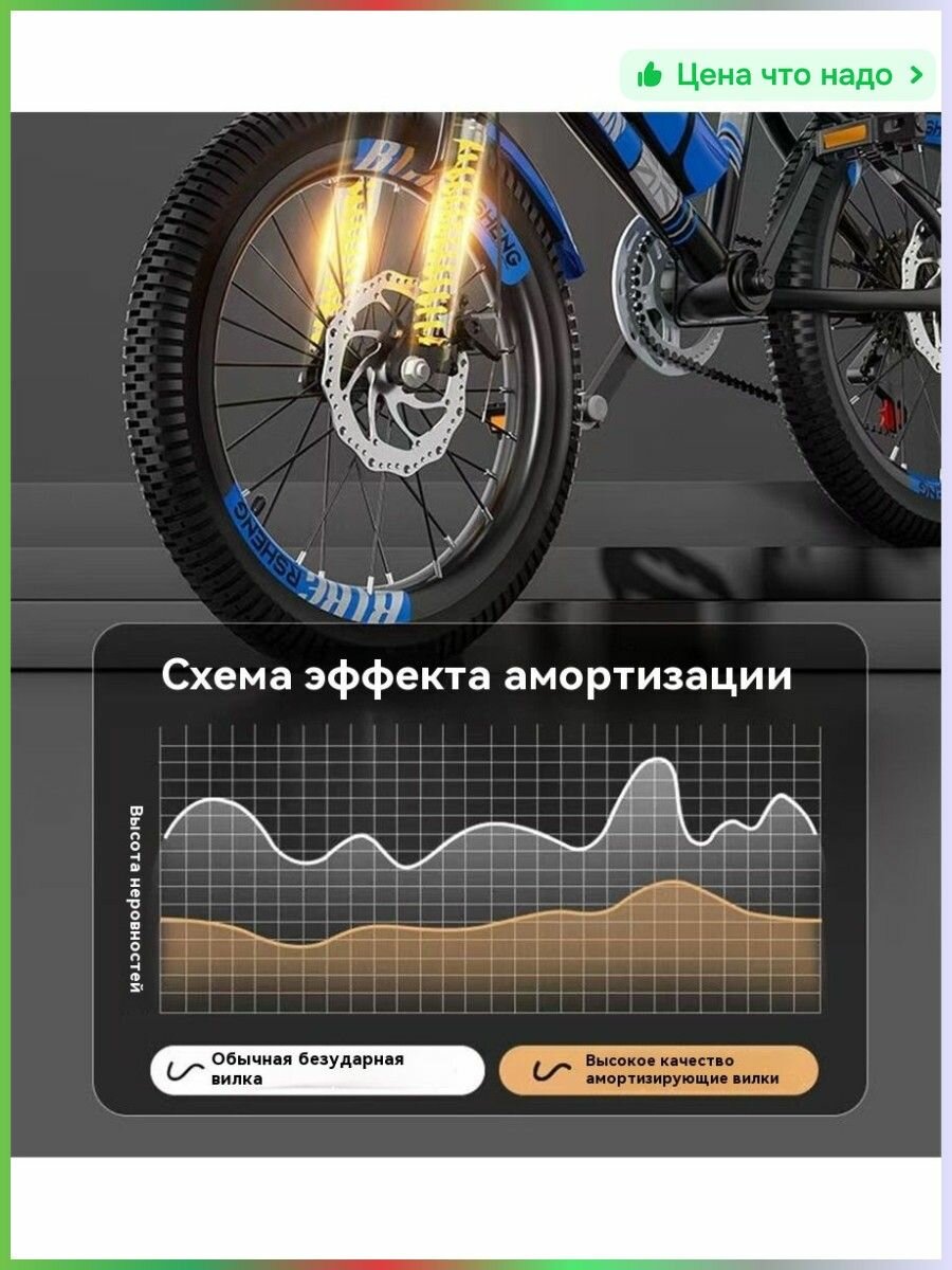 Велосипед BMX, Гибрид, e9525723-6f4e-4aa9-a46e-e114b68c0678 — фото 1