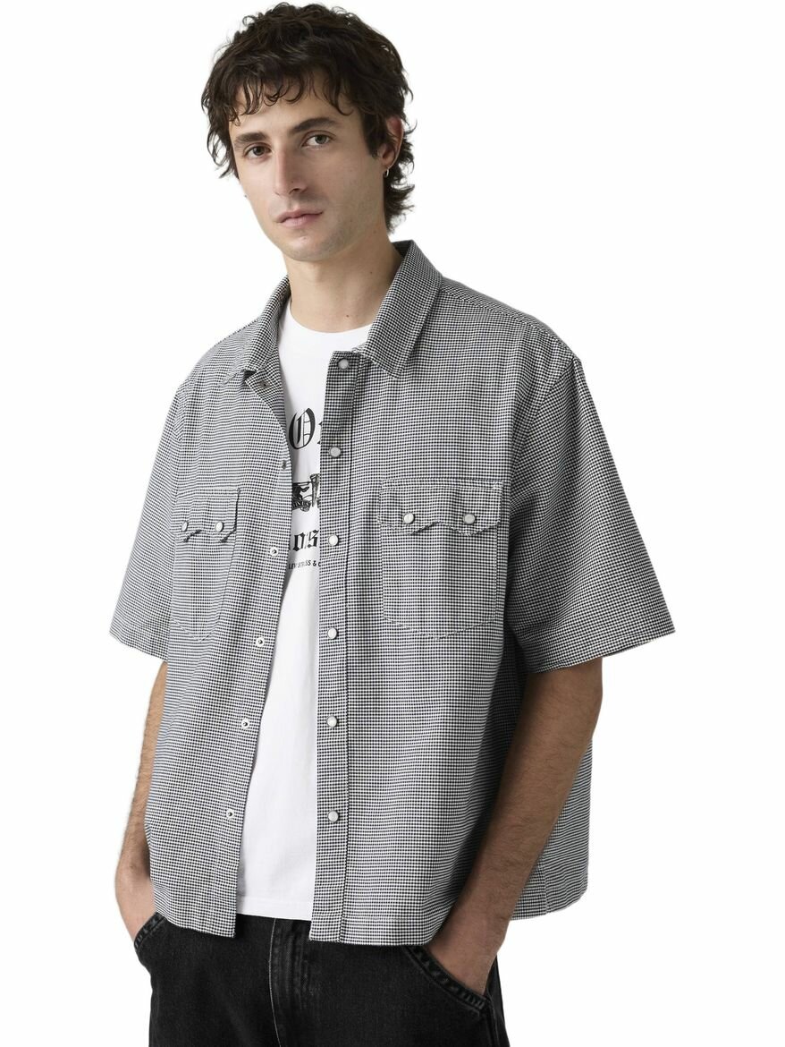 Рубашка Men Short Sleeve Boxy Western Shirt