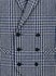 Пальто Ramon Sanjurjo Double-breasted check-pattern waistcoat, размер 52, blue