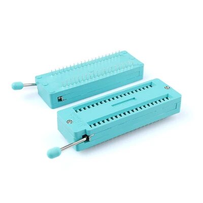 Зеленые универсальные разъемы ZIF IC 14-40P 40Pin Wide
