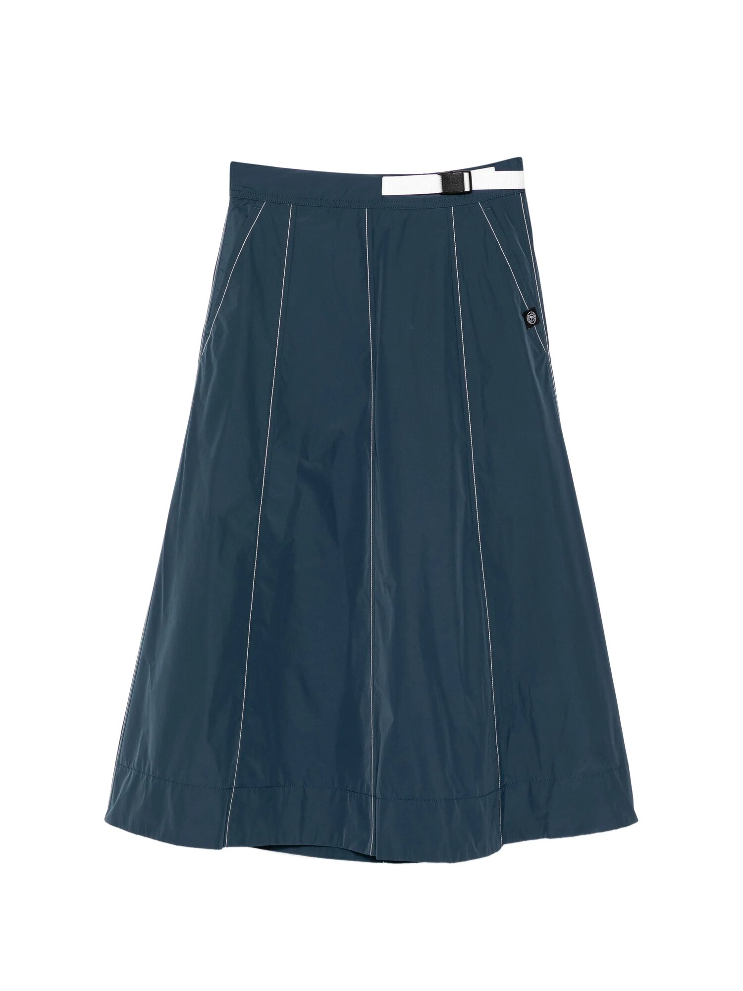 Юбка Logo-patched A-line skirt