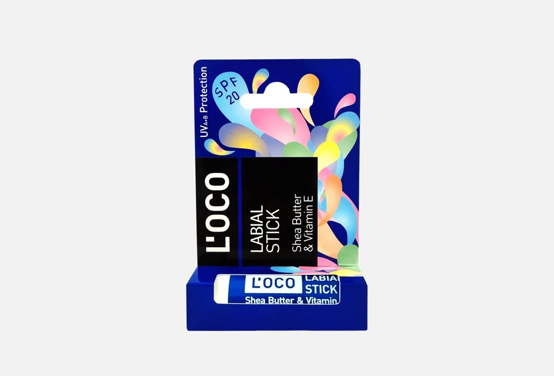 LOCO Масло ши & Витамин E Бальзам для губ 5.1 г