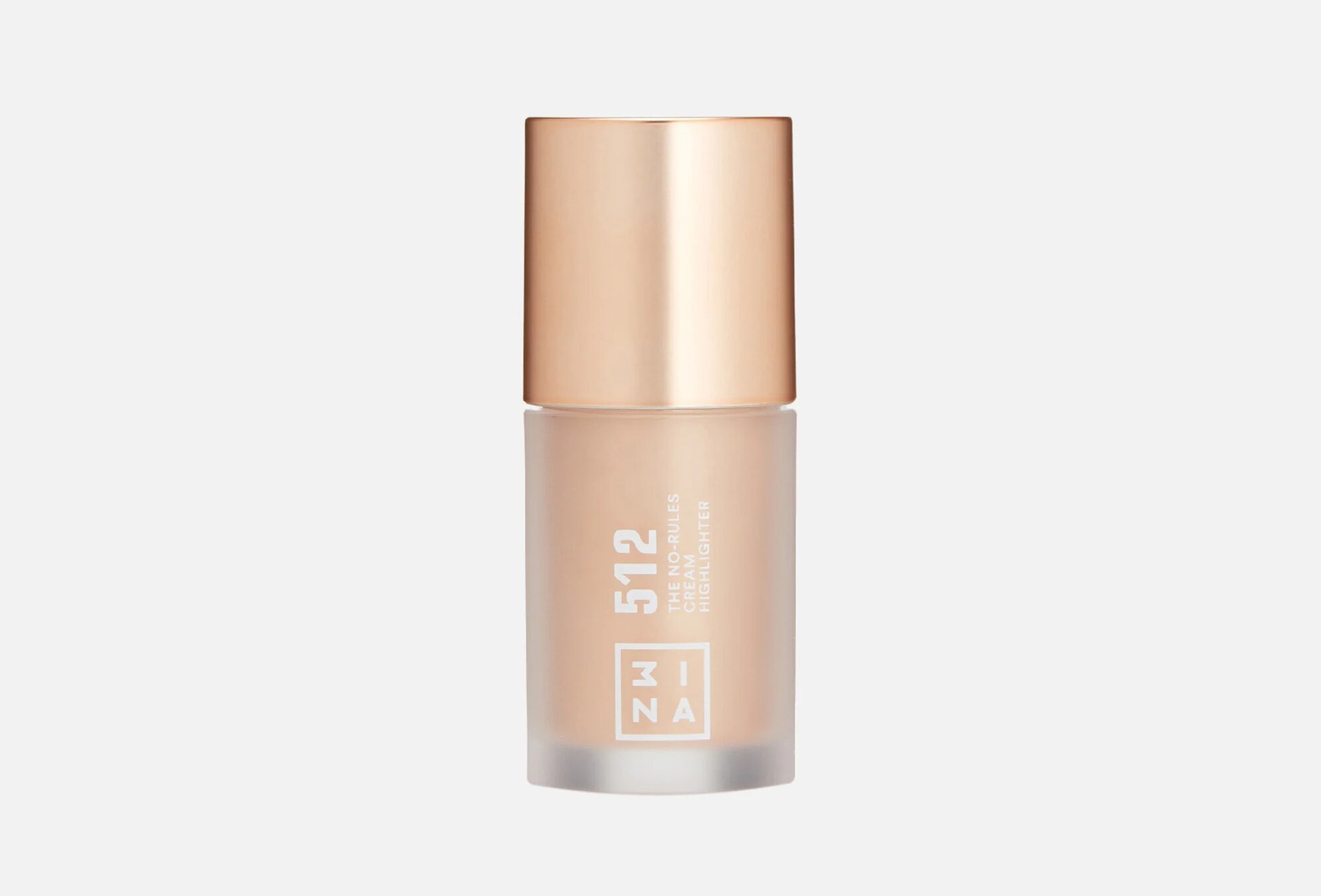 Кремовый хайлайтер для макияжа 3INA The no-rules cream highlighter, тон 512, 8 мл