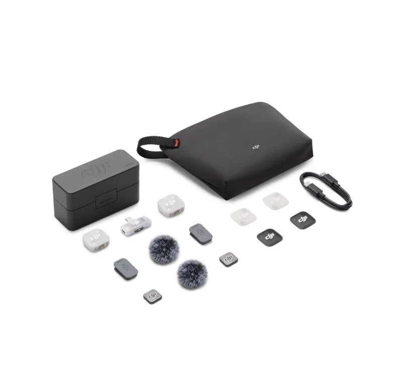 DJI Mic Mini 2 (2 передатчика + 1 приемник) 2TX 1RX
