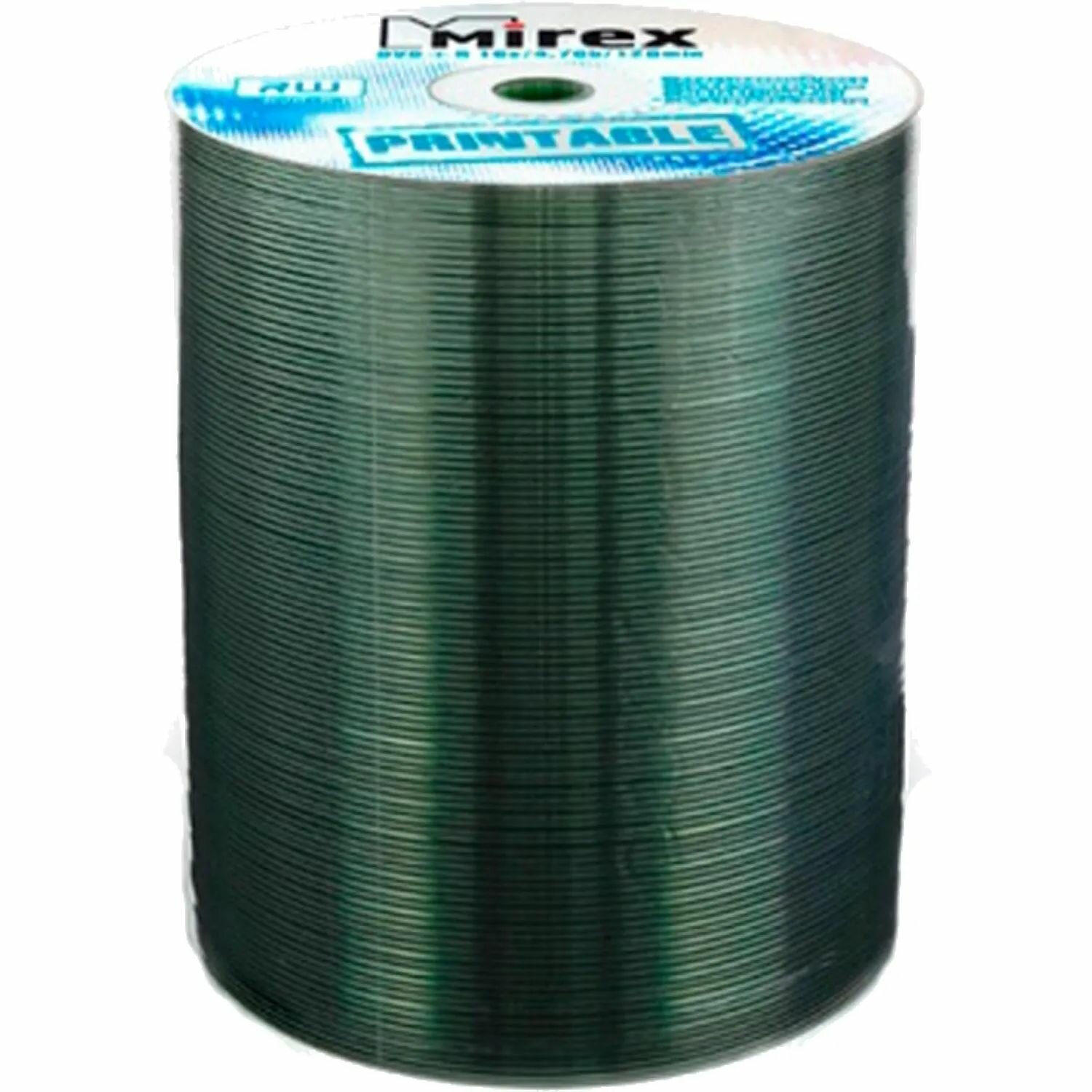 Mirex Диск для записи Printable DVD+R, 16x, 100 шт